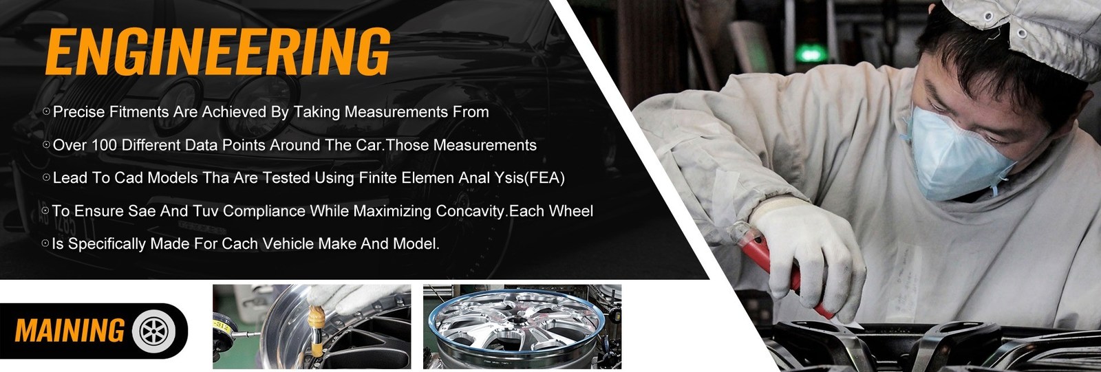 جودة عجلات فورج السيارات & عجلات BBS مزورة مصنع من الصين
